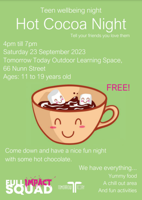 Hot Cocoa Night! | tomorrowtoday